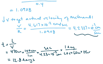 Reduced Velocity Koc | Educreations