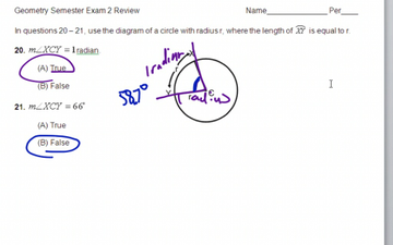 Practice Semester 2 Exam #20-21 Geometry | Educreations