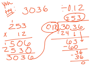 Mult And Dividing Decimals | Educreations