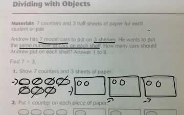 Dividing With Objects | Educreations