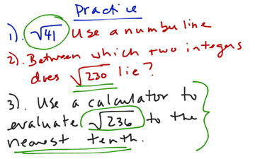 Approximating Square Roots | Educreations