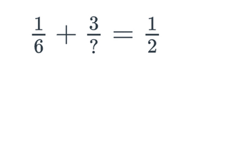 Missing Number Fractions | Educreations