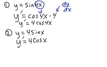 Chain Rule Worksheet - Problems 1 & 2 | Educreations