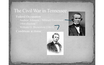 Stephens - Civil War In TN 6 | Educreations