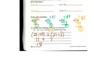 Math Expressions 4-1 Remembering | Educreations