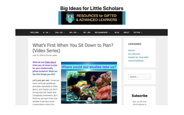 A Planning Process - Part Three | Educreations