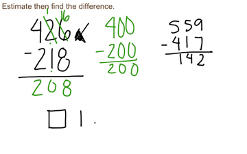 1.10 Use Place Value To Subtract | Educreations