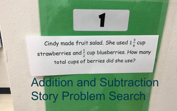 Addition and Subtraction Fractions Story Problems | Educreations