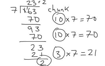 Division using The Chunking Method | Educreations