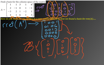 Linear Algebra - Nullspace And A Basis | Educreations