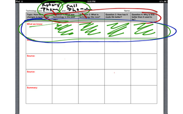 Inquiry Chart Intro. | Educreations