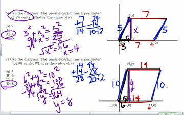 Geometry H S2 Practice Exam Part 3 - #6-7 | Educreations