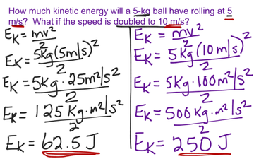 Calculating Kinetic Energy | Educreations
