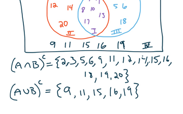 Math120C More Complicated Venn Diagram Problem | Educreations
