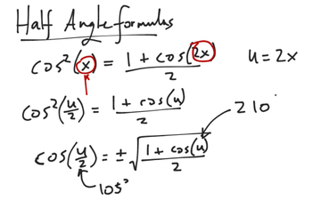 Double And Half Angle Formulas | Educreations
