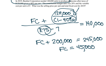 #3 CVP - Target Income | Educreations