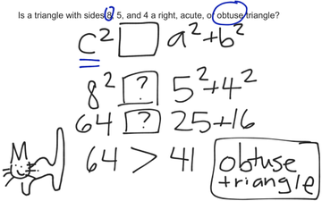 Pythagorean Theorem: Acute, Right, Or Obtuse Triangle? (L3) | Educreations