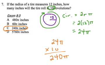 Geometry Unit 7 Review 2 Question 7 | Educreations