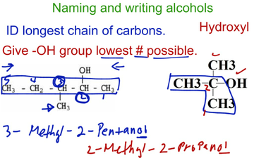 #40 Naming And Writing Alcohols | Educreations