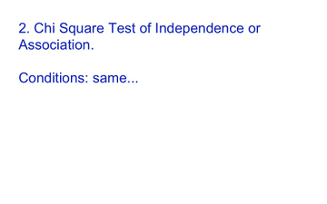 Chi Square: Independence Vs. Homogeneity Of Proportions. | Educreations