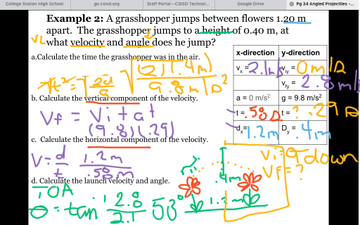 Angled Projectile Motion II | Educreations