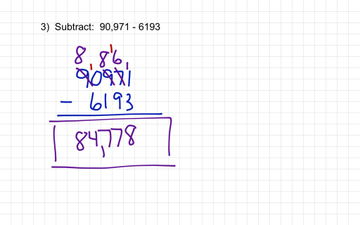 3) Subtract Whole Numbers | Educreations