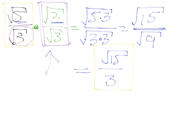 Dividing Radicals 1 | Educreations