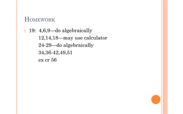 Calc 1-2 Functions And Graphs | Educreations