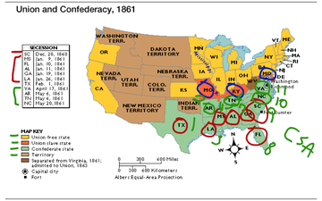 Confederate States | Educreations