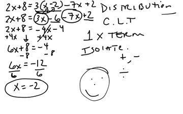 Solve For X Part 1 | Educreations