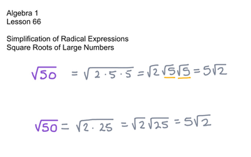 Algebra 1 Lesson 66 practice a-c | Educreations