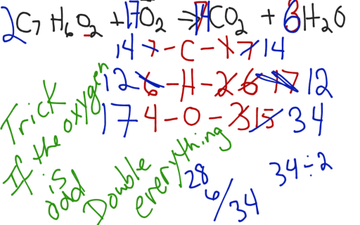 Balancing Combustion Reactions | Educreations