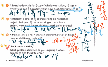 Math Lesson 6-9 Practice Fraction Operations | Educreations