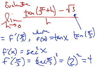 Evaluating Limits By The Derivative Short-cuts | Educreations