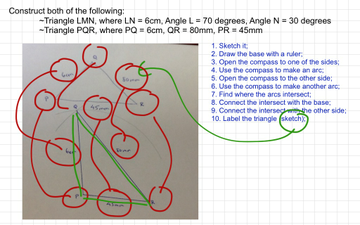 Constructing Triangles Educreations