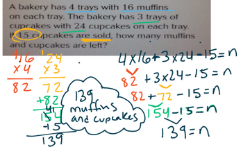 GoMath Lesson 2.12 - Solving Multi step Problems Using Equations ...