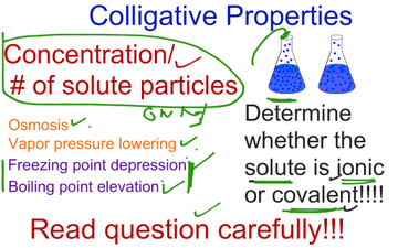 # 17 Colligative properties | Educreations