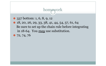Calc 6-2 Substitution In Integrals | Educreations