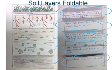 Soil Layers Foldable | Educreations