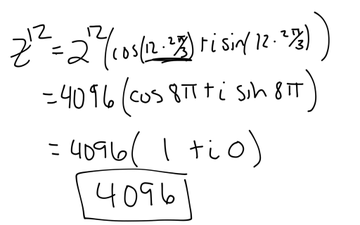 Trig Form Of A Complex Number | Educreations