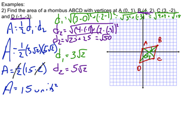 Area Of Trapezoid And Rhombus | Educreations