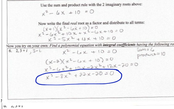 Semester 2 Task 5 Algebra 2 Page 3 | Educreations