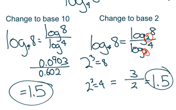 Changing The Base Of Logarithms | Educreations