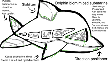 Dolphin Submarine-biomimicry | Educreations