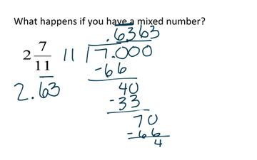 Converting Between Decimals And Fractions | Educreations