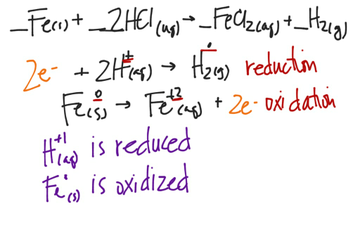 Practice Writing Half-reactions | Educreations