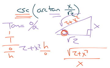 Arc Trig Expressions | Educreations