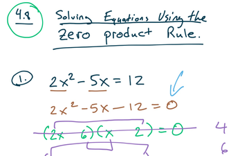 Math 0314 Lesson 4.8 (slight Mistake On 13) | Educreations