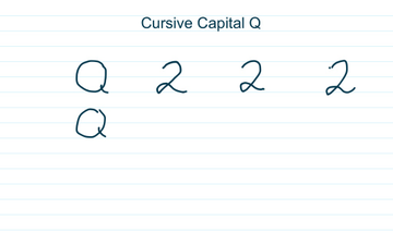 Cursive Capital Q | Educreations