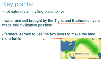 Geography Of The Fertile Crescent | Educreations